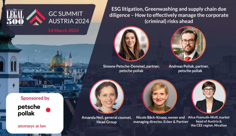 Ready for the GC SUMMIT 2024 Vienna? - Petsche Pollak